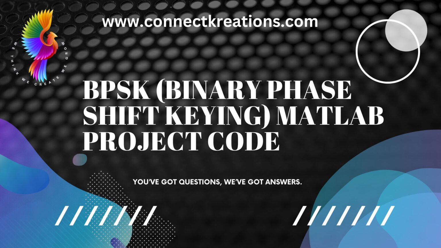 BPSK(Binary Phase Shift Keying) Matlab Project Code - Connect Kreations